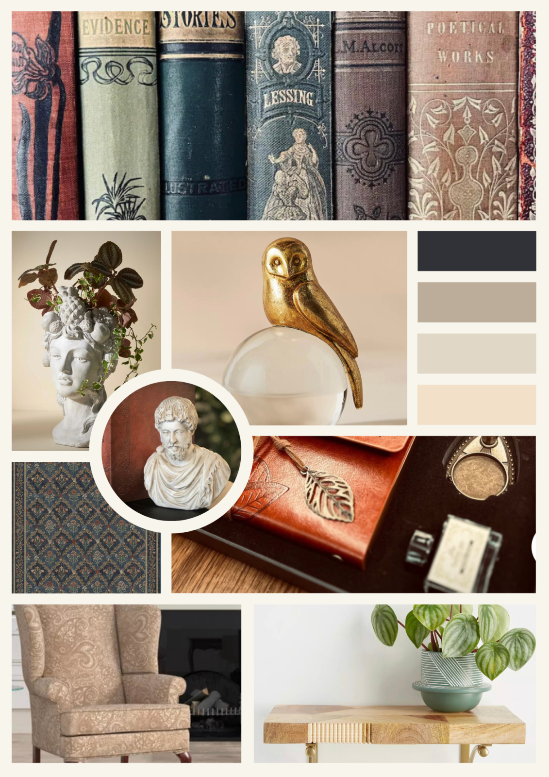 8 Must Haves for a Light Academia Inspired Room - Cosy and Quaint